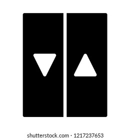 Elevator Lift Arrow Stock Vector (Royalty Free) 1217237653 | Shutterstock