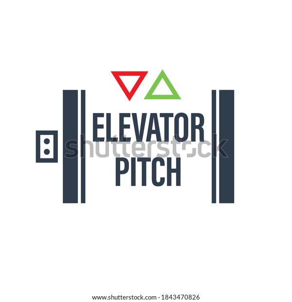 Elevator Pitch Icon Clipart Image Isolated Stock Vector (Royalty Free ...