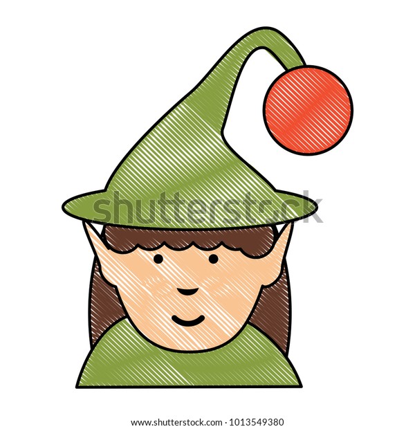 Elf Girl Icon Stock Vector (Royalty Free) 1013549380 | Shutterstock