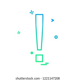 Elimination Alert Icon Design Vector Stock Vector (Royalty Free ...