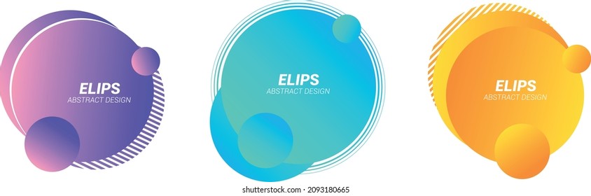 715 Elips design Images, Stock Photos & Vectors | Shutterstock