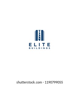Elite Buildings Logo Stock Vector (Royalty Free) 1190799055 | Shutterstock