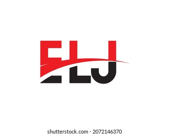 Elj Letter Initial Logo Design Vector Stock Vector (Royalty Free) 2072146370 | Shutterstock