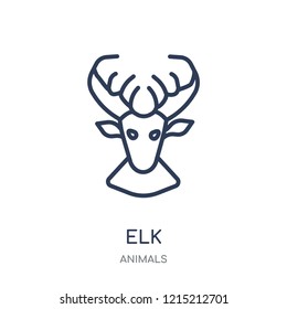 Elk Transparent Icon Elk Symbol Design: vector de stock (libre de ...