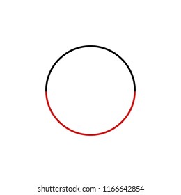 Ellipse Circle Icon Element Text Editor Stock Vector (Royalty Free ...