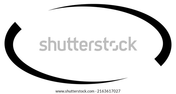 Ellipse Oval Circle Frame Border Banner: เวกเตอร์สต็อก (ปลอดค่า ...