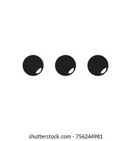 Ellipsis Icon Eps10 Stock Vector (Royalty Free) 756244981 | Shutterstock