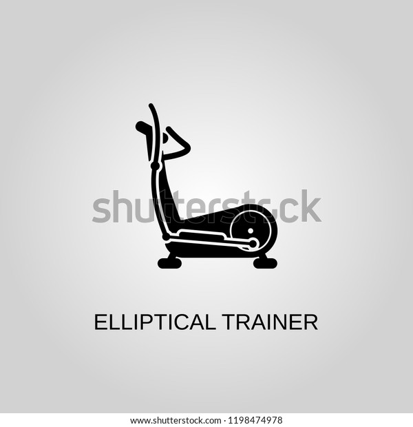 Elliptical Trainer Icon Elliptical Trainer Symbol Stock Vector (Royalty ...