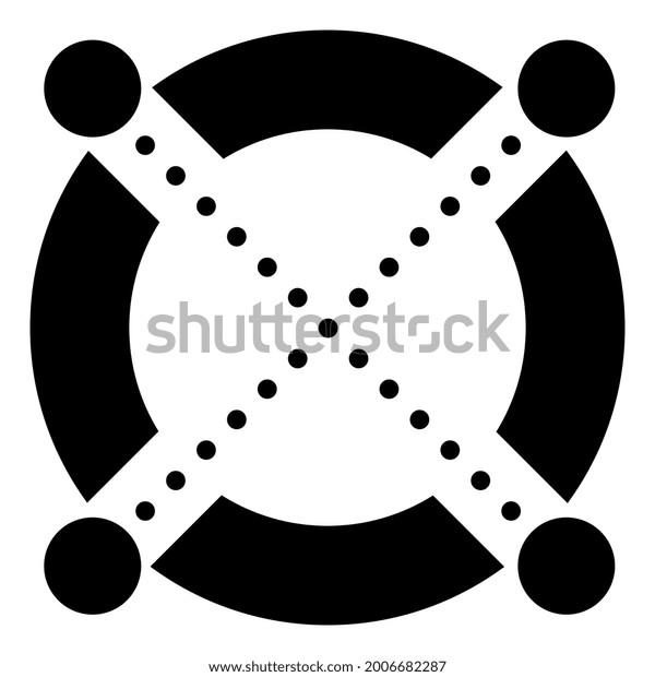 Elrond Egld Token Symbol Cryptocurrency Logo Stock Vector (Royalty Free ...