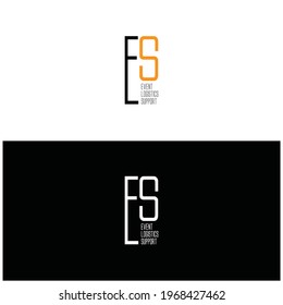Els Letter Logo Design Creative Modern Stock Vector (Royalty Free ...