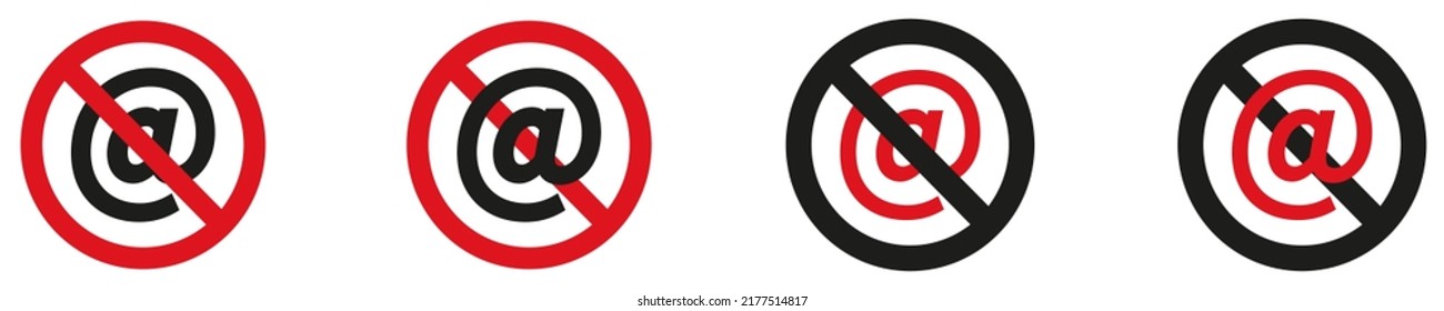 3,537 No email icon Images, Stock Photos & Vectors | Shutterstock