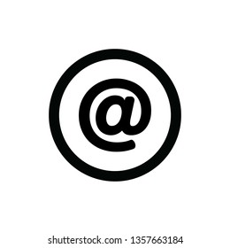 Email Icon Trendy Flat Style Isolated Stock Vector (Royalty Free) 769907797
