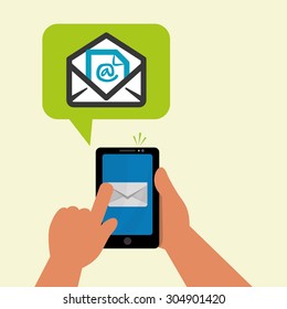 Email Digital Design Vector Illustration 10 Stock Vector (Royalty Free ...