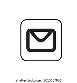 Email Icon Black White Vector Design: เวกเตอร์สต็อก (ปลอดค่าลิขสิทธิ์ ...