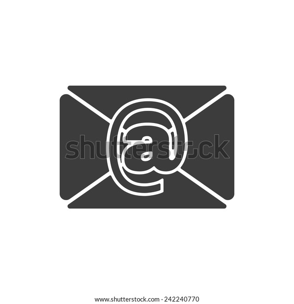 Email Icon Mail Symbol Flat Vector Stock Vector (Royalty Free ...