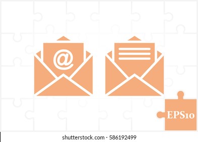 Email Envelope Black Document Skull Icon Stock Vector (Royalty Free ...