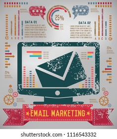 Email Info Graphic Vector Design Stock Vector (Royalty Free) 1116543332 ...