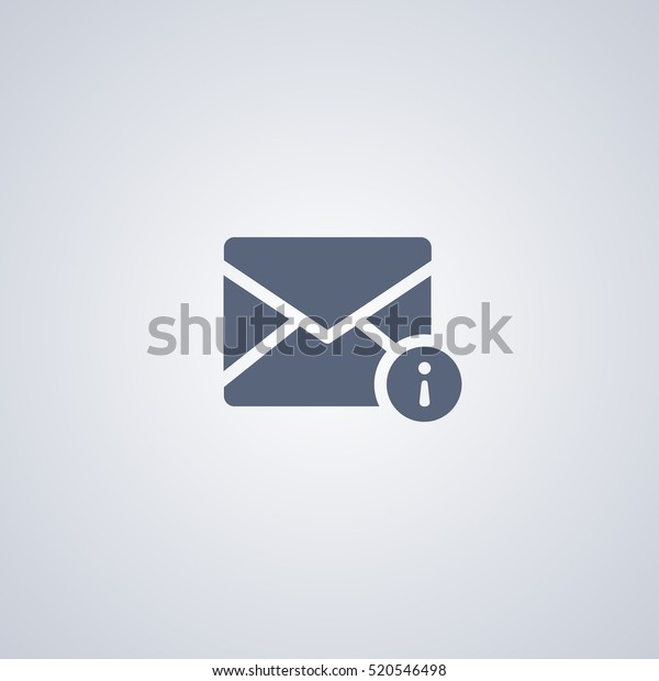 Email Info Icon Mail Info Icon Stock Vector (Royalty Free) 520546498 ...