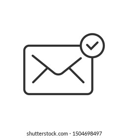 Done Email Icon Stock Vector (Royalty Free) 678318778