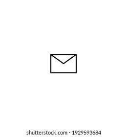 Email Line Art Vector Icon Stock Vector (Royalty Free) 1929593684