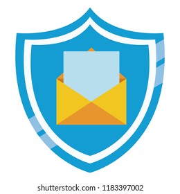 Email Open Symbol Stock Vector (Royalty Free) 1183397002 | Shutterstock