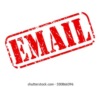 Email Red Stamp Text On White Stock Vector (Royalty Free) 330866396 ...
