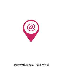 Realistic Color Pointer E Mail Sign 스톡 벡터(로열티 프리) 190146326 | Shutterstock