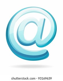 Email Sign Stock Vector (Royalty Free) 93169639