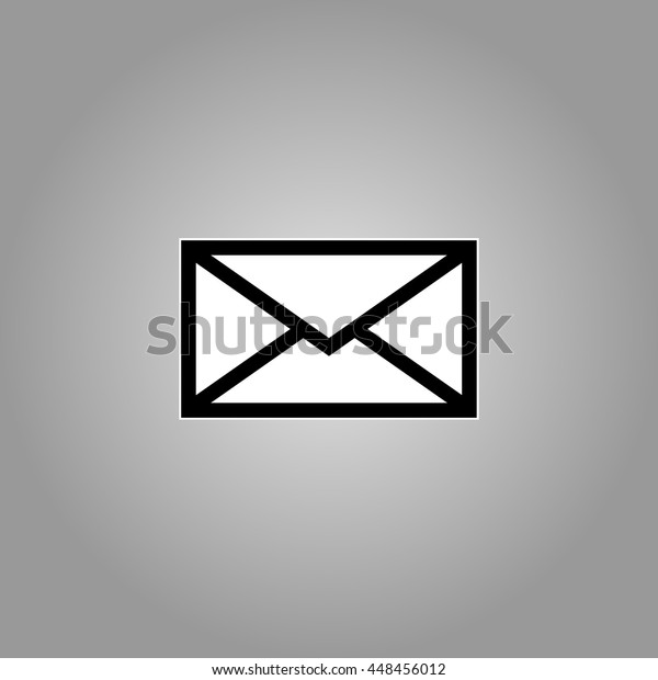 Email Symbol Letter Icon Vector Flat Stock Vector (Royalty Free ...