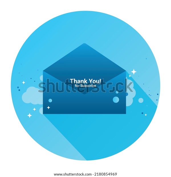 Email Vector Icon Vector Email Blue Stock Vector (Royalty Free ...