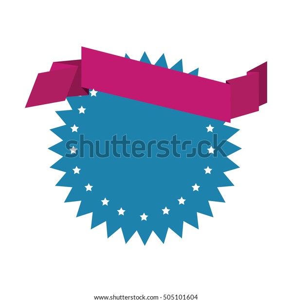 Embellished Emblem Label Icon Image Stock Vector (Royalty Free ...