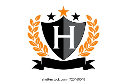 Crest Print Stock Vector (Royalty Free) 76383424
