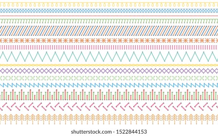 3,929 Stitch Vector Brushes Images, Stock Photos & Vectors | Shutterstock