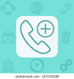 Emergency Call Vector Icon Sign Symbol Stock Vector (Royalty Free ...