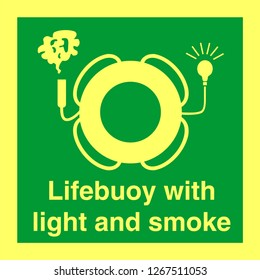 Emergency Evacuation Imo Sign Stock Vector (Royalty Free) 1267511047