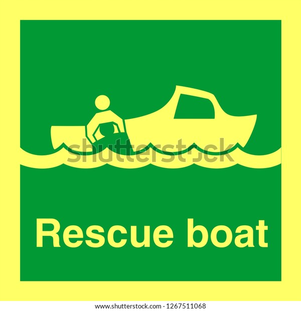 Emergency Evacuation Imo Sign Stock Vector (Royalty Free) 1267511068 ...