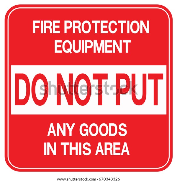Emergency Exit Fire Extinguisher Sign 스톡 벡터(로열티 프리) 670343326 ...