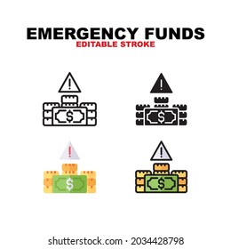 2,057 Emergency fund icon Images, Stock Photos & Vectors | Shutterstock