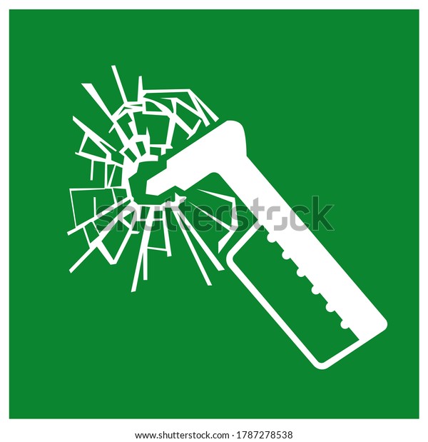 Emergency Hammer Symbol Sign Vector Illustration 库存矢量图（免版税）1787278538 ...