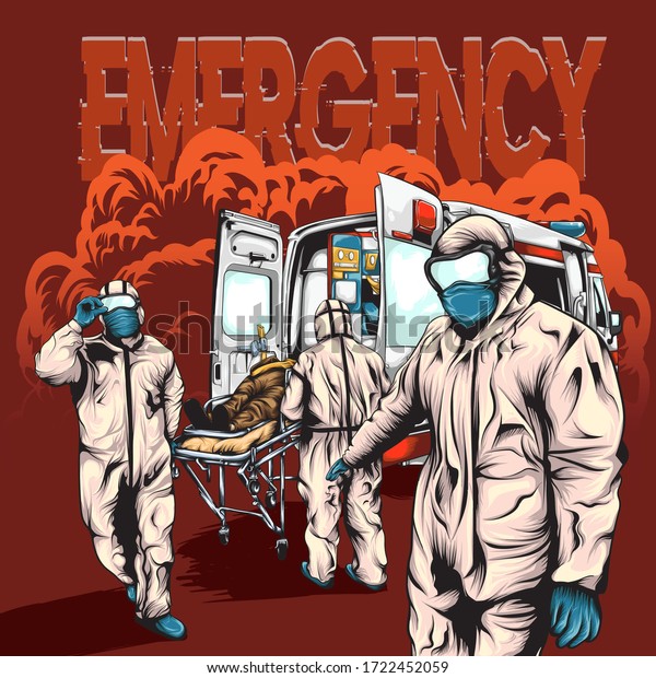 Emergency Medical Team Vector Premium Design Stock Vector (Royalty Free ...