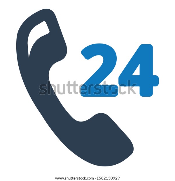 Emergency Phone Call Icon Vector Graphics Stock Vector (Royalty Free ...