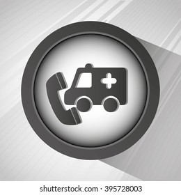 Emergency Service Design Stock Vector (Royalty Free) 395728003 ...
