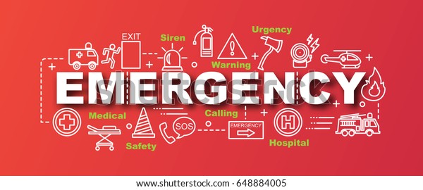 16,477 Emergency Help Banner Stock Vectors, Images & Vector Art ...