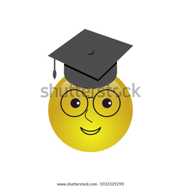 Emoji Clever Smiley Icon Stock Vector (Royalty Free) 1032329290 ...