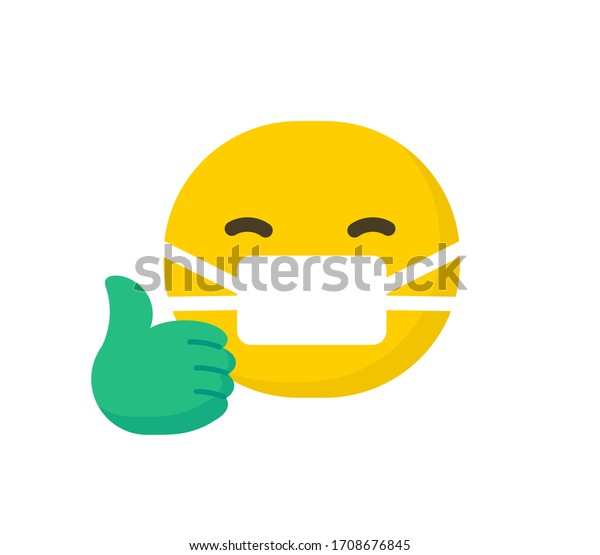 Emoji Emoticon Wearing Medical Mask Disposable Stock Vector (Royalty ... Emoji Emoticon Wearing Medical Mask Disposable Stock Vector (Royalty ...