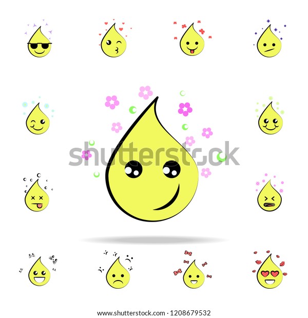 Emoji Friendly Icon Emoji Icons Universal Stock Vector (Royalty Free ...