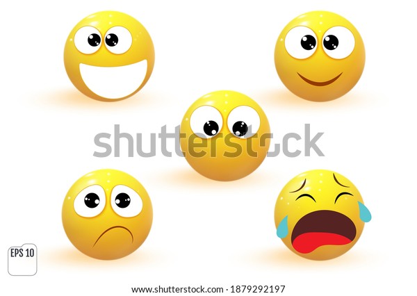 Emoji Objects Icons Emoticon Icons Stock Vector (Royalty Free ...