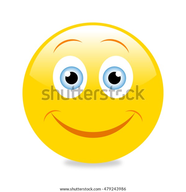 Emoticon Big Smile Stock Vector (Royalty Free) 479243986 | Shutterstock