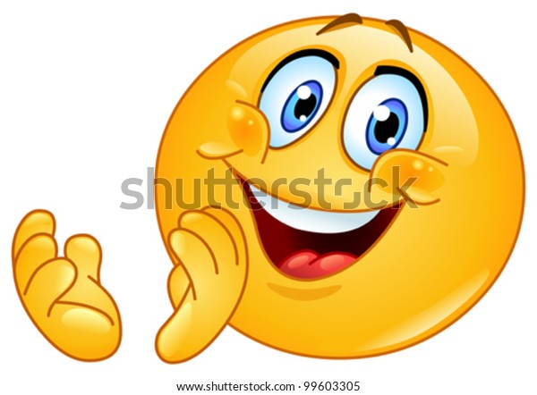 Emoticon applaudire
