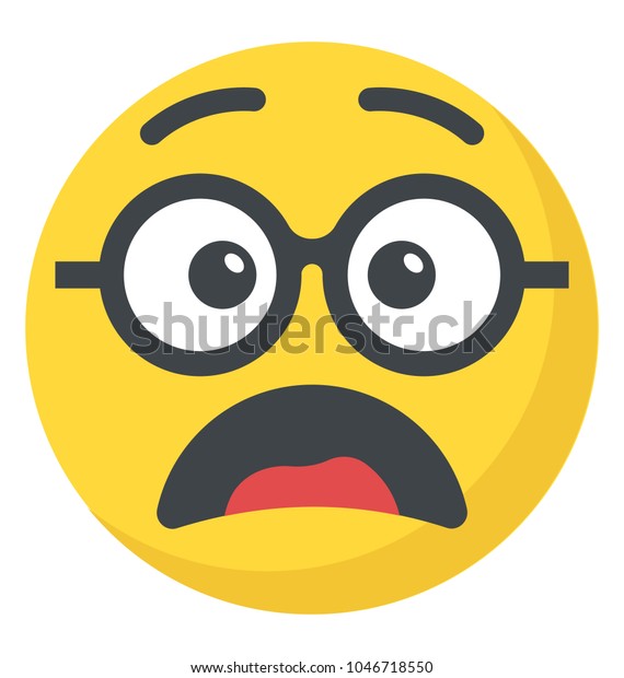 Emoticon Depicting Expression Being Baffled Stock Vector (Royalty Free ...